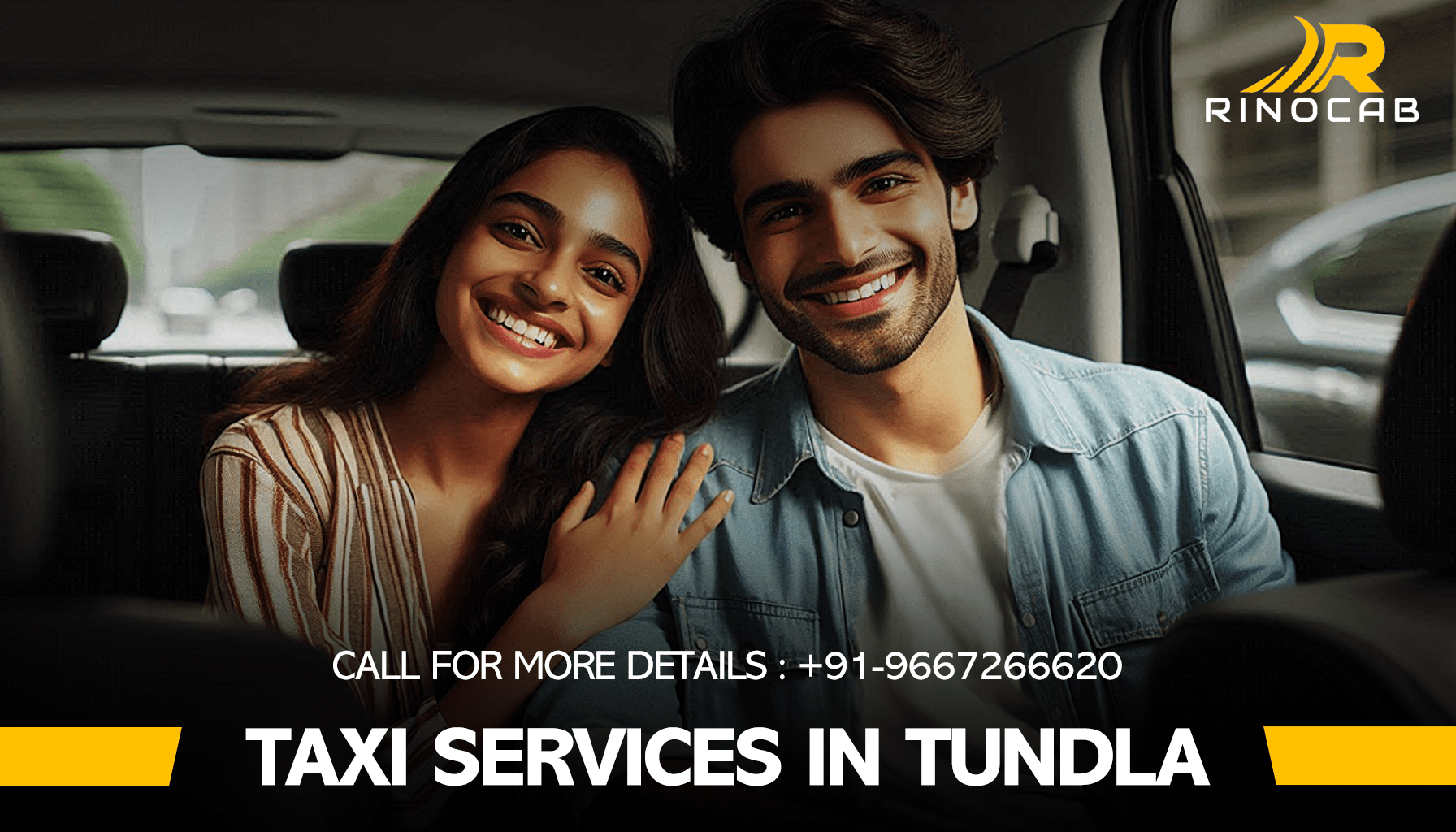 One Way & Round Trip Tundla to Taj Mahal cab booking - Rinocab
