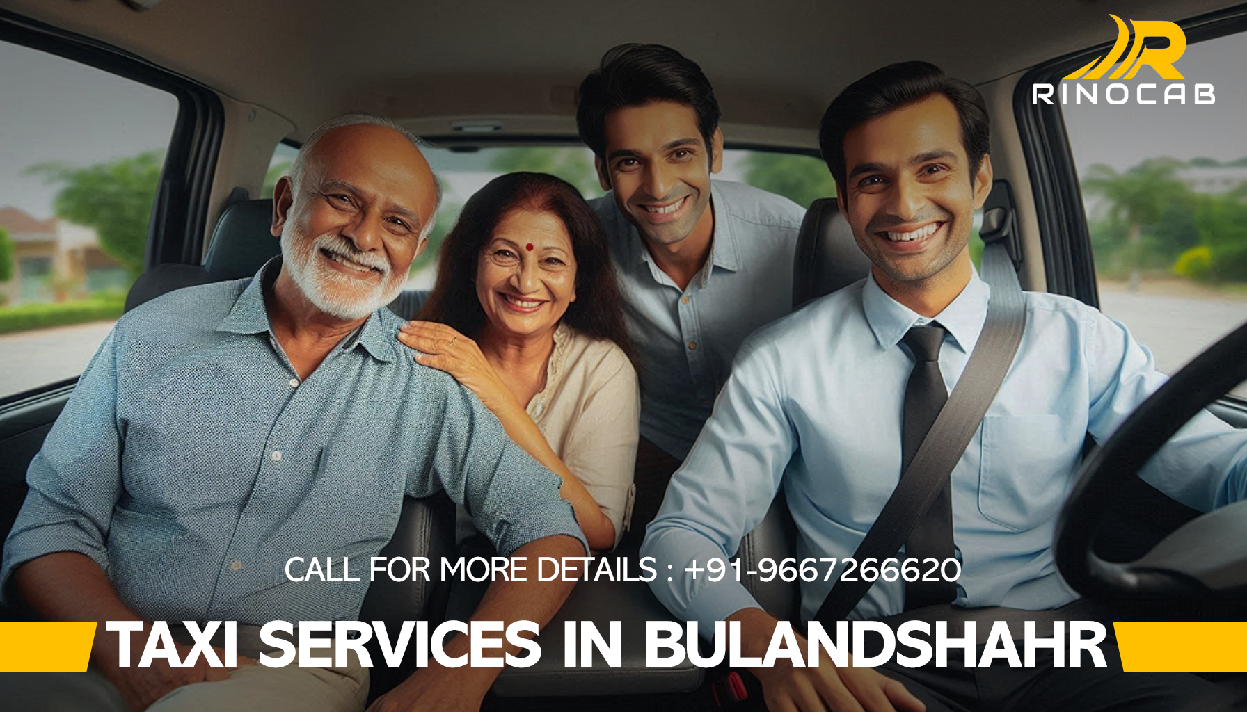 Best Taxi Services in Bulandshahr | Top Taxi Local near me - Rinocab